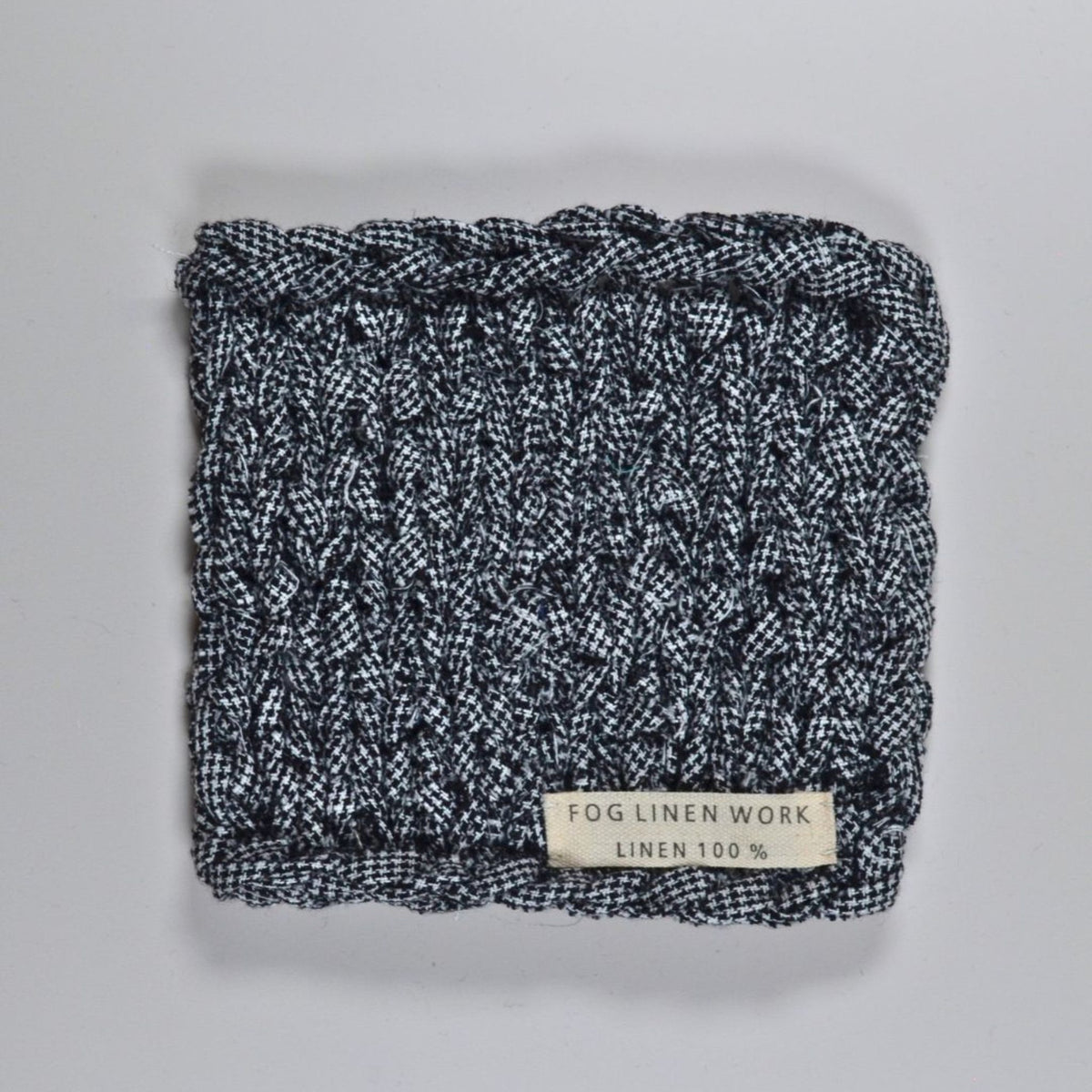 Fog Linen Tape Knitted Mat | The Lobby by Heaps Estrin